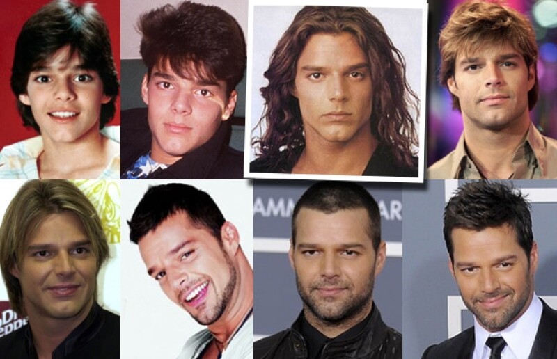 Ricky Martin su evolución