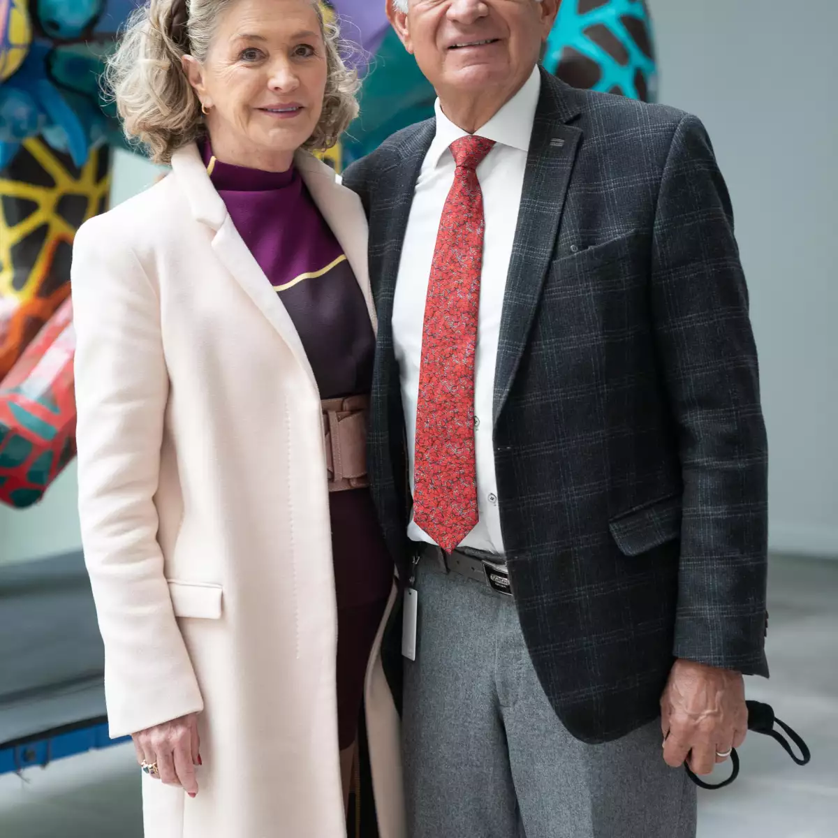 Claudio Landucci, Viviana Corcuera y Martín Olavarrieta en evento del MAP