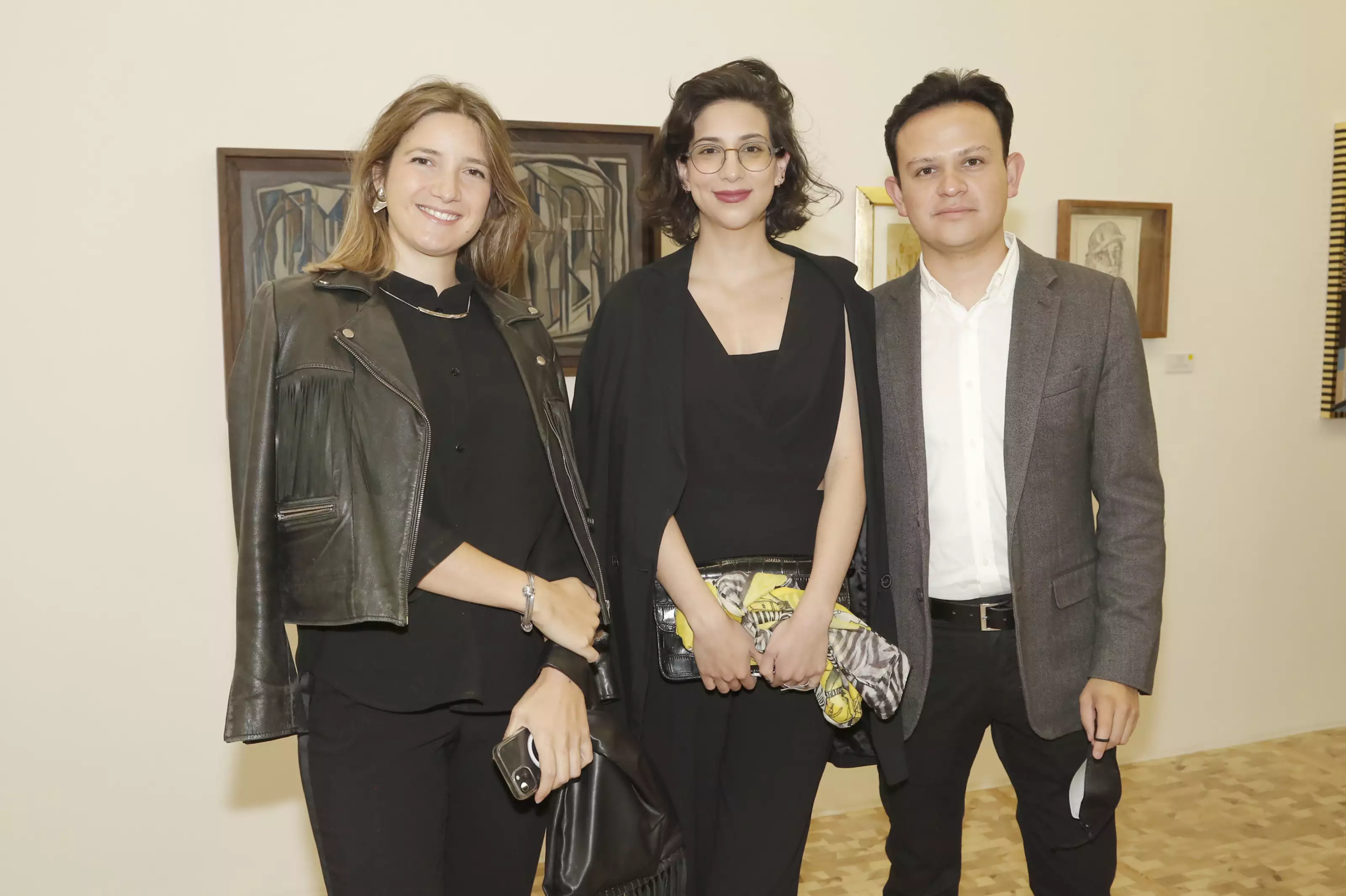 Mariana Baños y Alexandra De la Rosa en la subasta Arte Vivo
