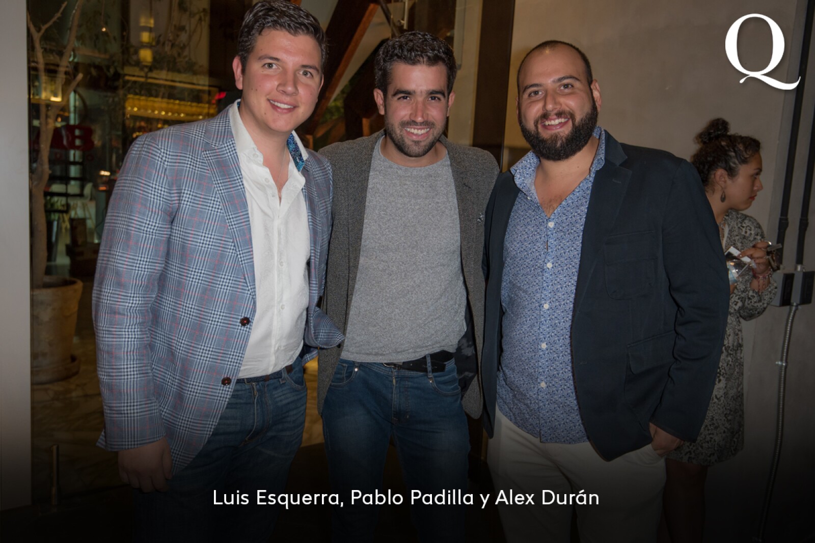 Emilio Azcárraga y Sharon Fastlicht en la inauguración Lapso