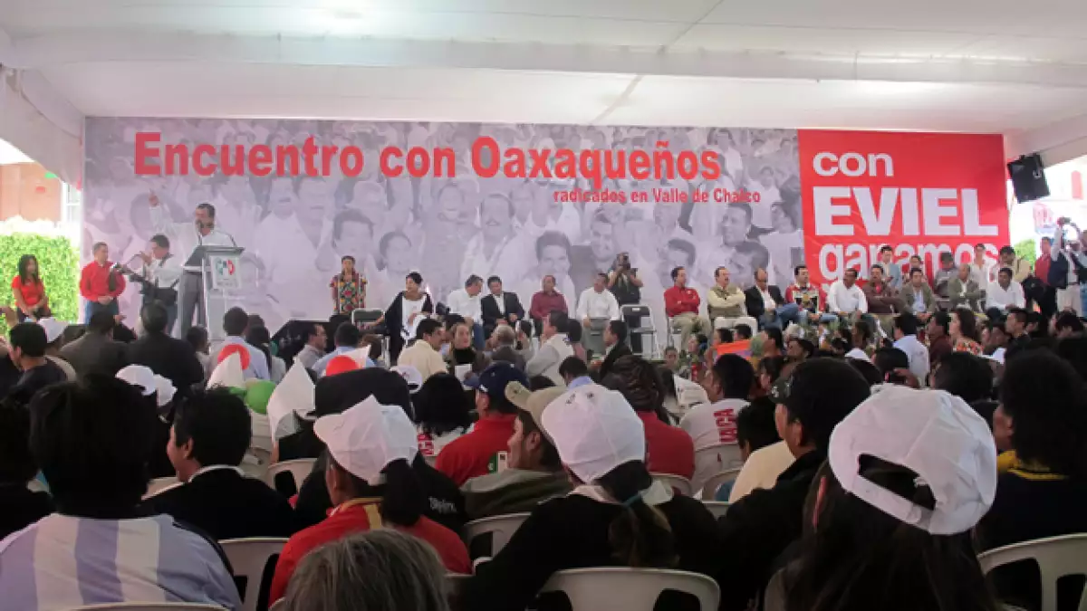 Los oaxaqueños del Valle de México pueden determinar las elecciones