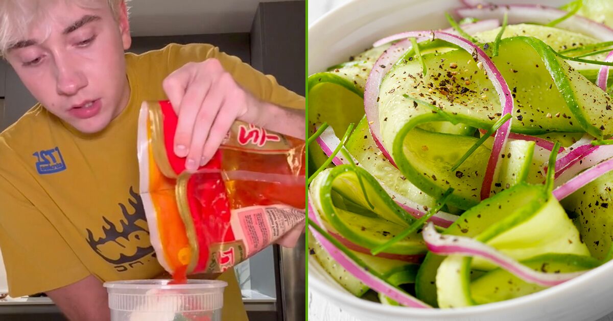 ¿Pepino viral? La receta de Logan que trae loco a TikTok
