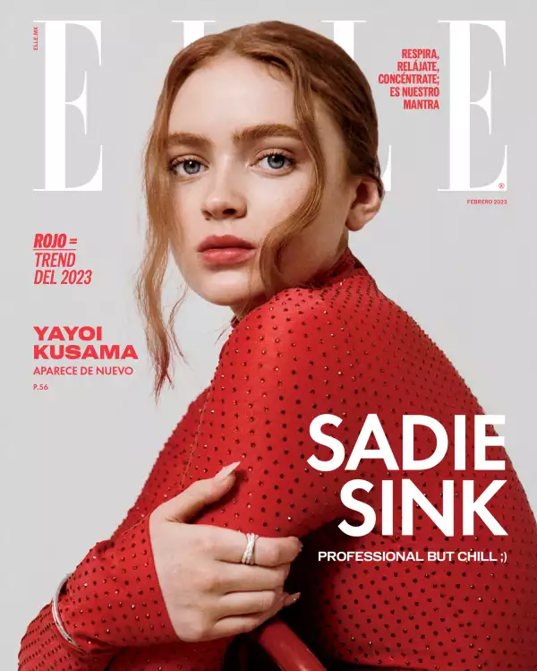 Sadie Sink es portada de ELLE México y usa los looks más cool de primavera 2023