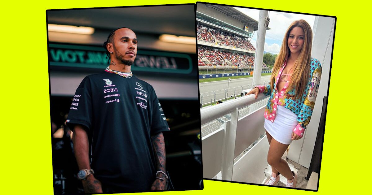Shakira y Lewis Hamilton pasan juntos el fin de semana en Barcelona
