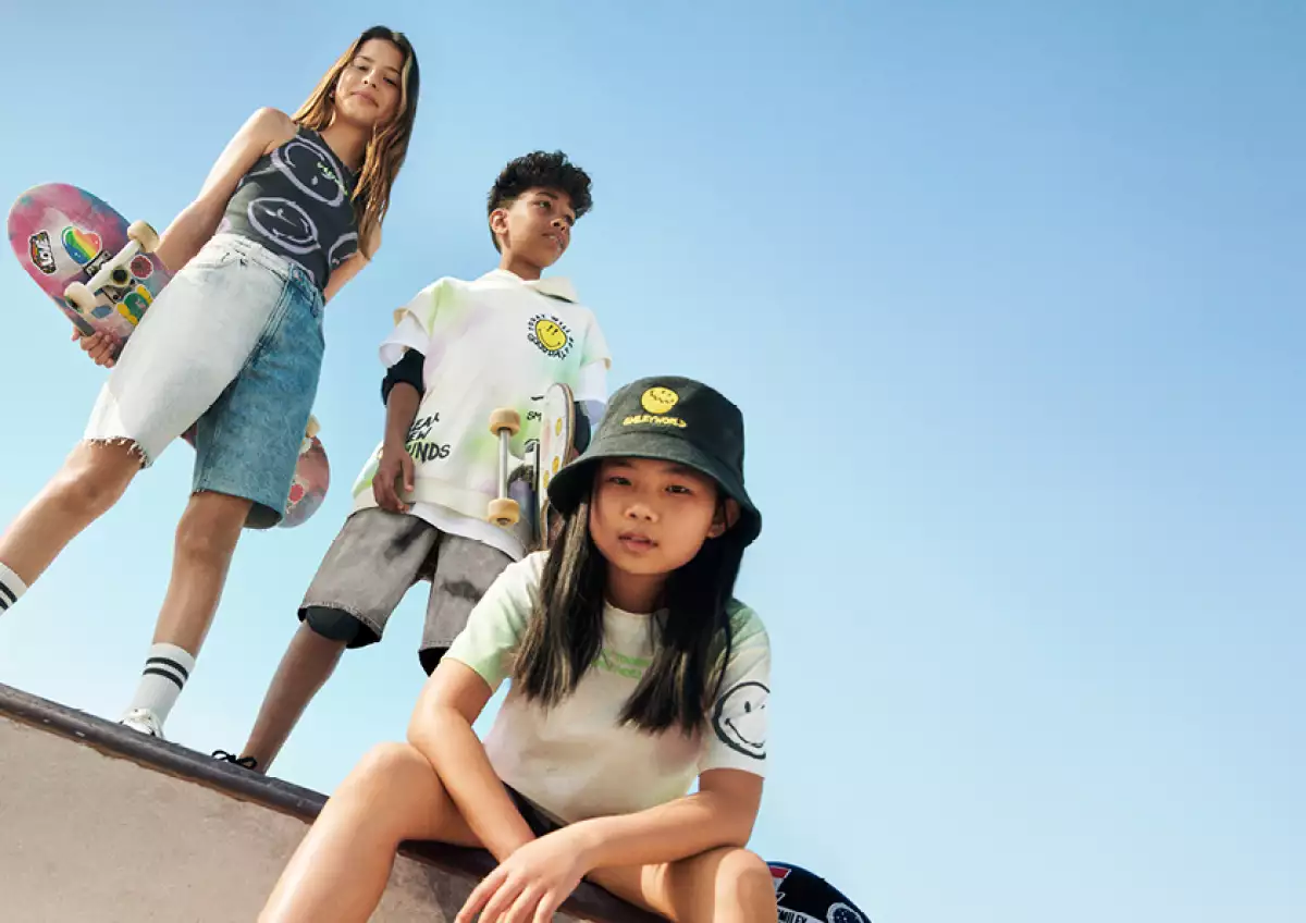 ¡Diversión garantizada! H&M y SmileyWorld estrenan una colección para niños