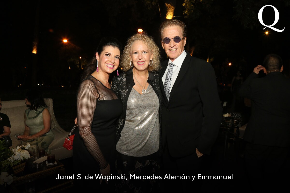 Mercedes Alemán y Emmanuel en la celebración del 70 aniversario de Emwa