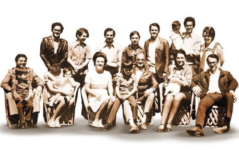 Los Echeverría Una casta numerosa