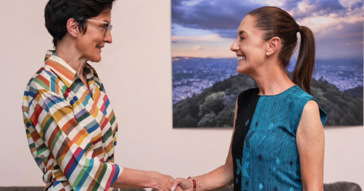 Jane Fraser y Claudia Sheinbaum sostienen reunión