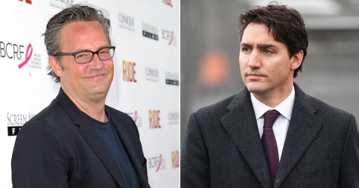 ¿Justin Trudeau quiere la revancha con Matthew Perry?
