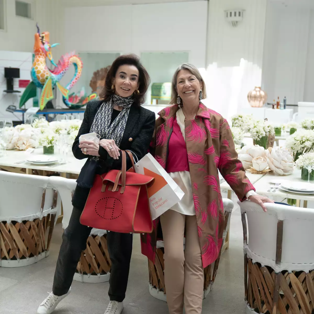 Claudio Landucci, Viviana Corcuera y Martín Olavarrieta en evento del MAP