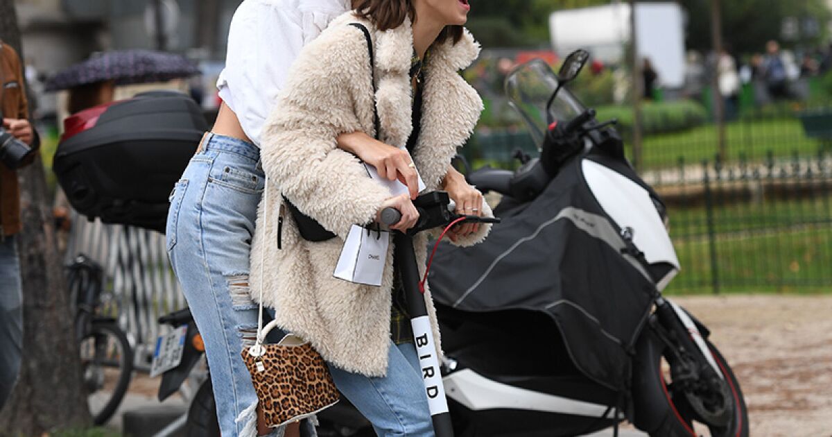 Los mejores looks de street style... ¡en scooter! (leíste bien, en scooter)