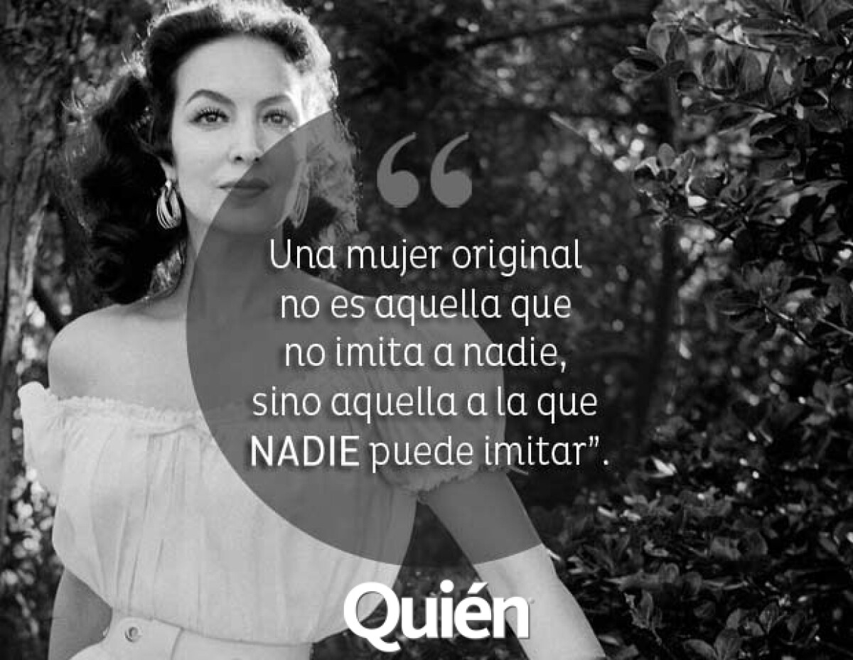 Frases célebres de María Félix