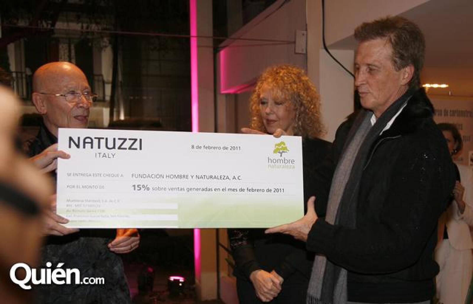 Emmanuel y Pasquale Natuzzi en pro de la naturaleza