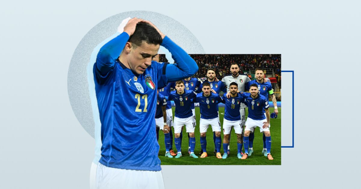 Italia se queda fuera de Qatar 2022