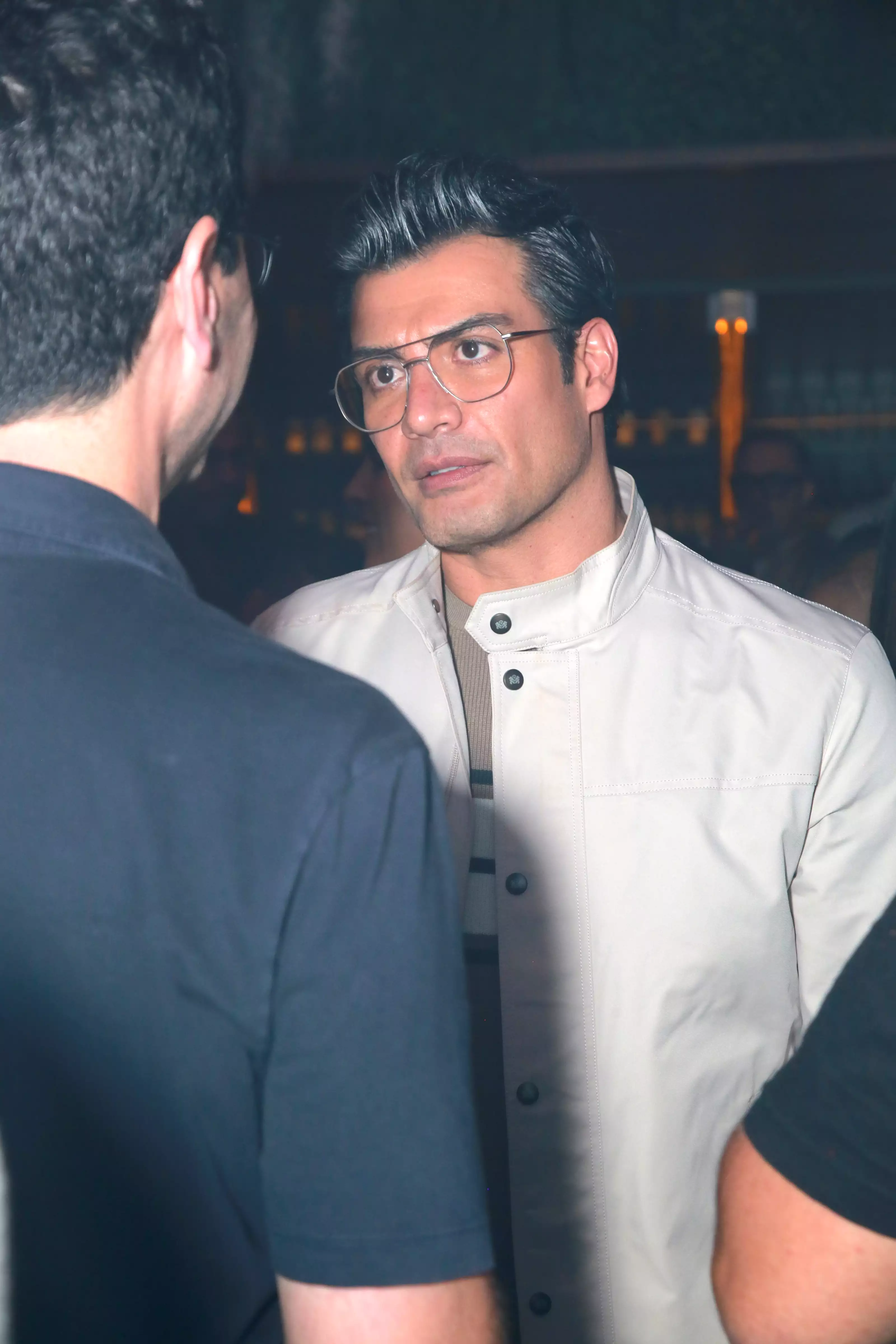 Fernando Rovzar y Bárbara Mori en la premiere de Enfermo amor