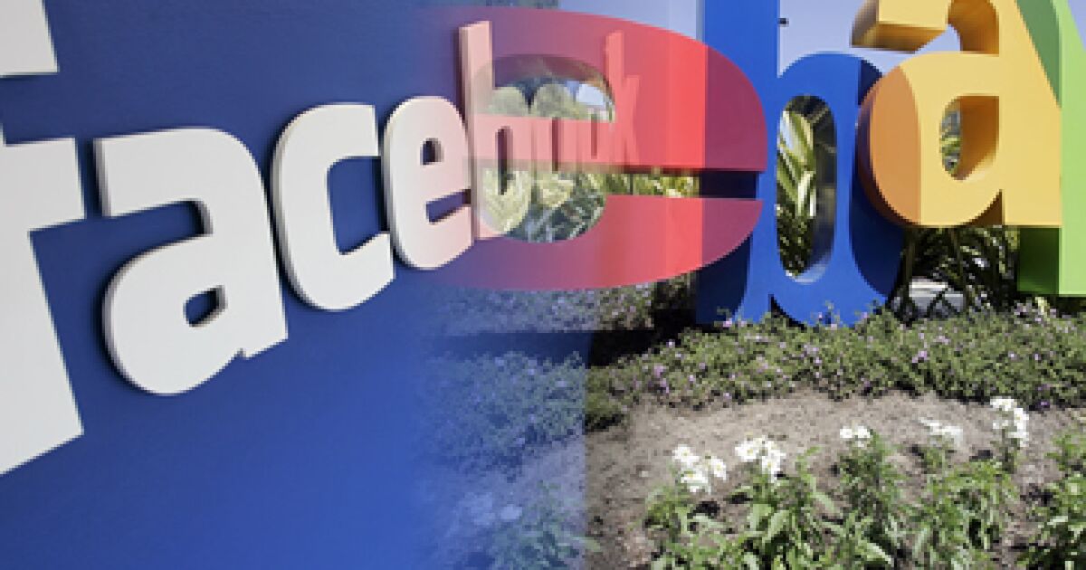 Facebook y eBay se unen en e-commerce
