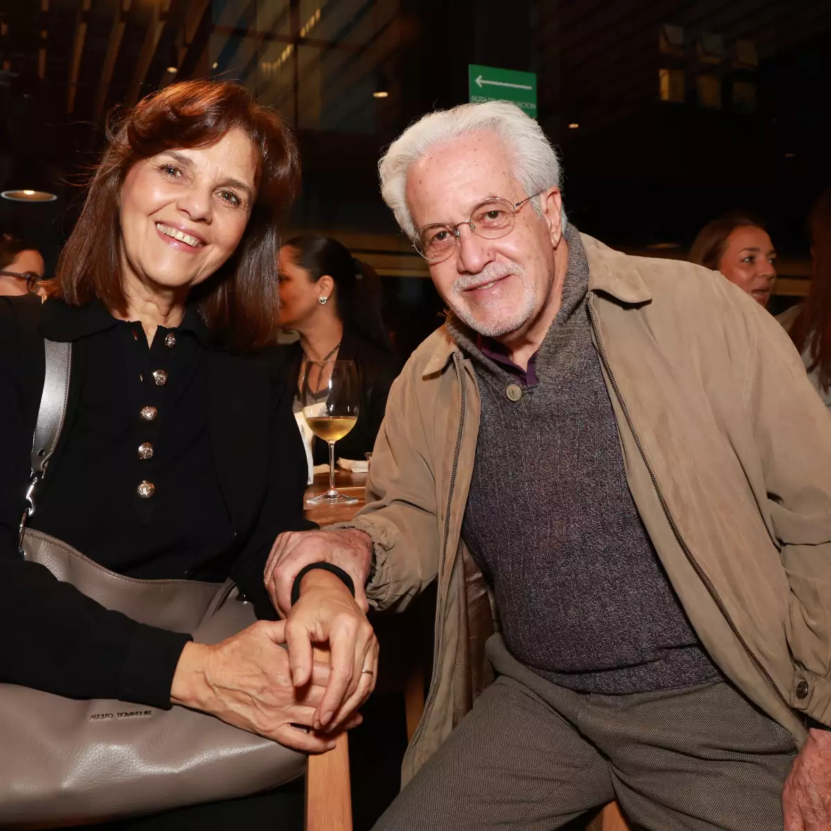 Claudia y Federico Rigoletti en la inauguración de la escuela Pizzaioli