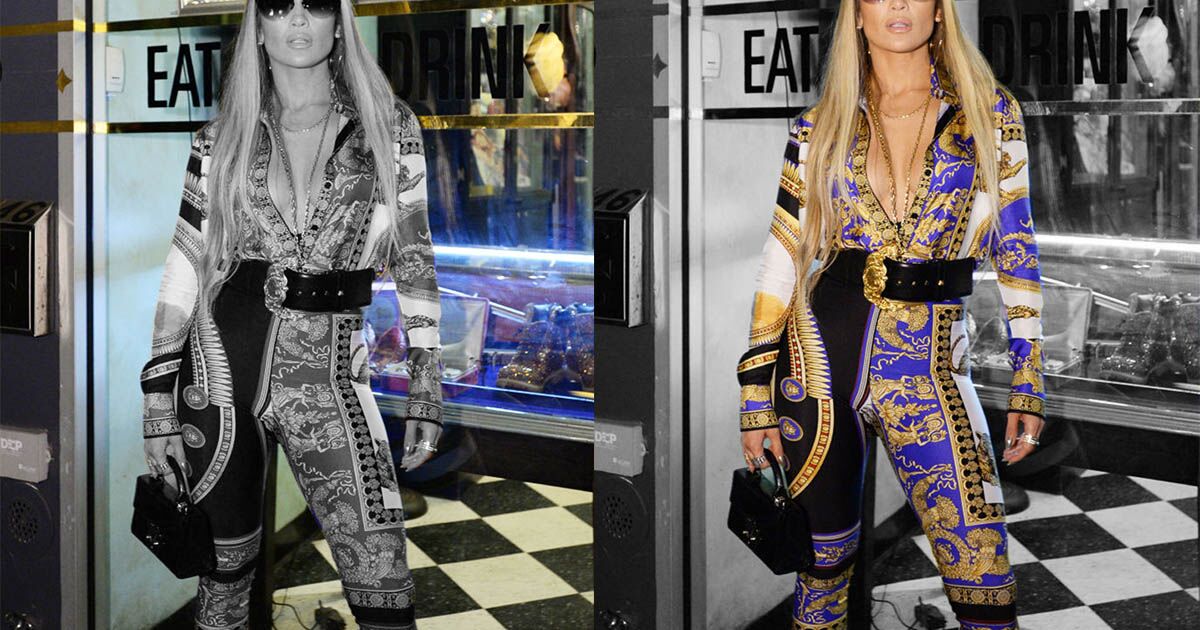 El total look Versace de JLo en los VMAs ya está en Zara