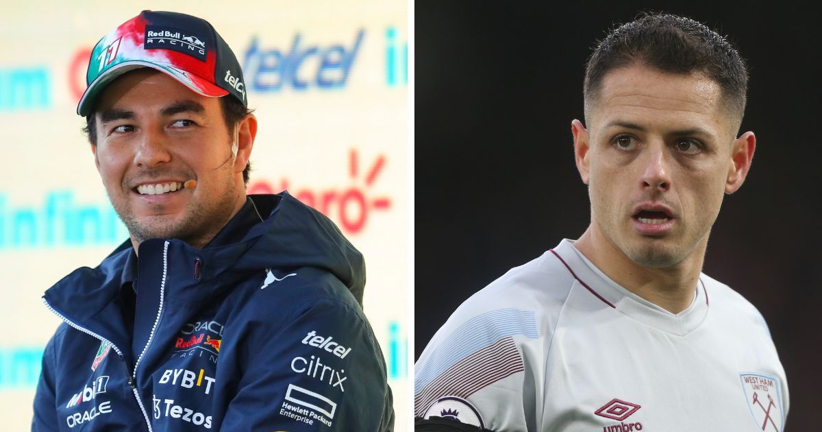 Checo Pérez le pide a Chicharito jugar en el Mundial y así le responde