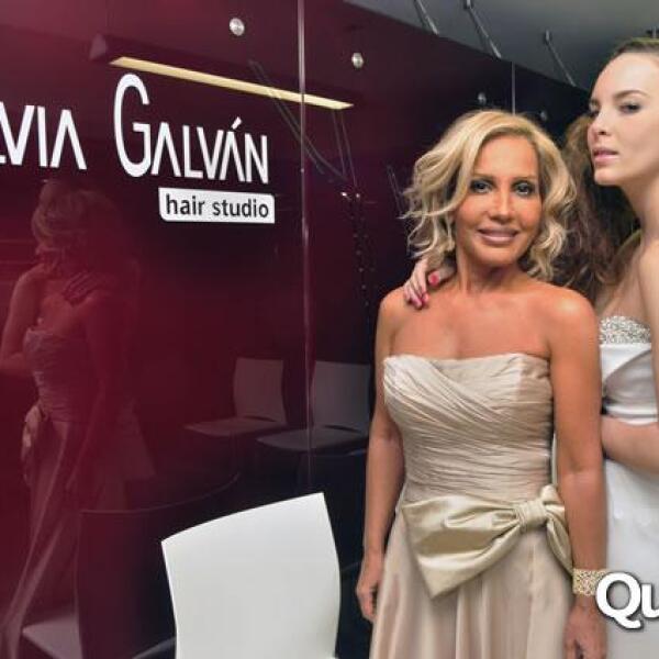 Belinda celebra a Silvia Galván