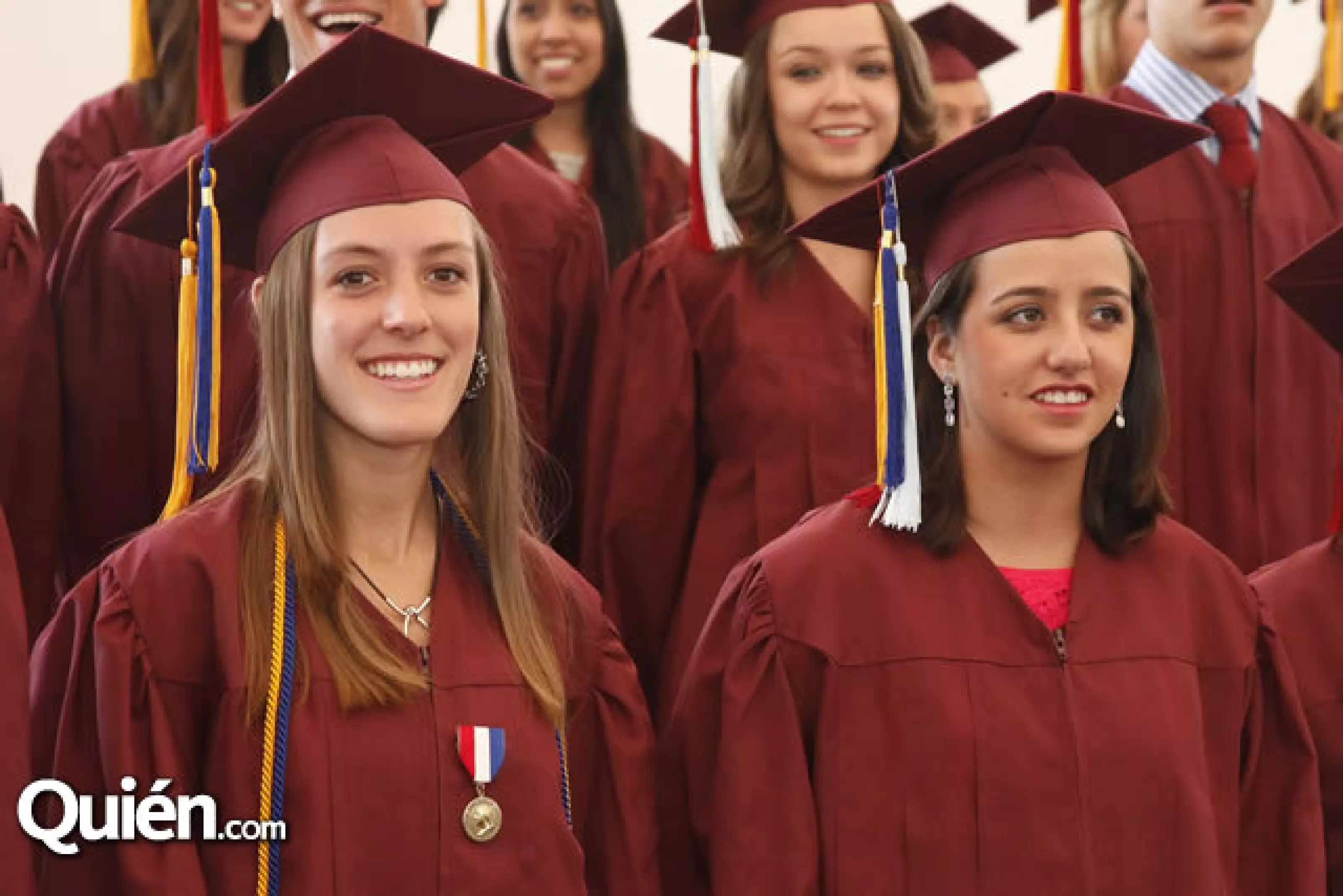 Ceremonia de graduación del Colegio Americano