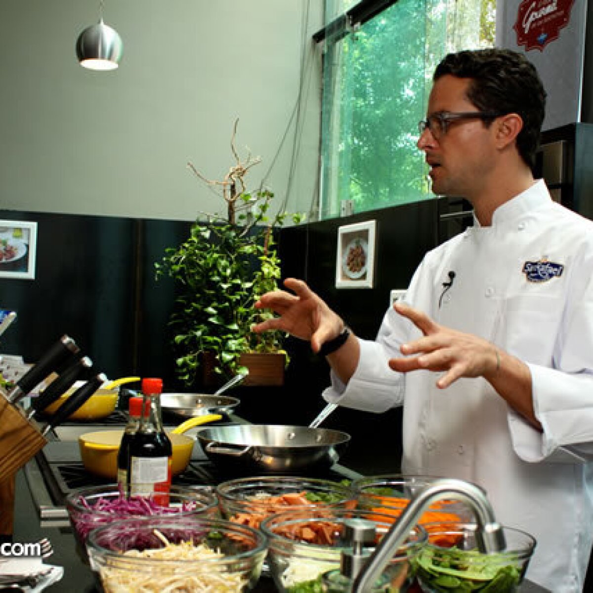 Clase de cocina con el chef Pedro Abascal