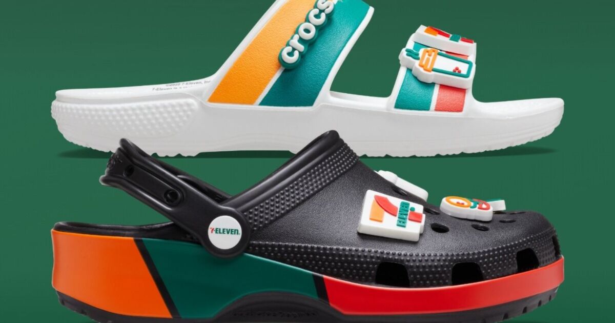 Crocs y 7- Eleven hacen una deliciosa colaboración.