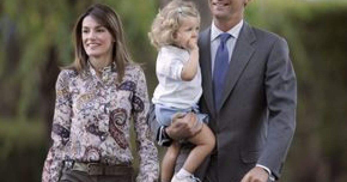 Infanta Leonor Lista para entrar al colegio