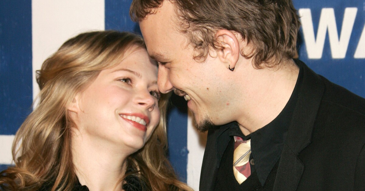 A 10 años de la muerte de Heath Ledger, Michelle Williams confiesa que ...