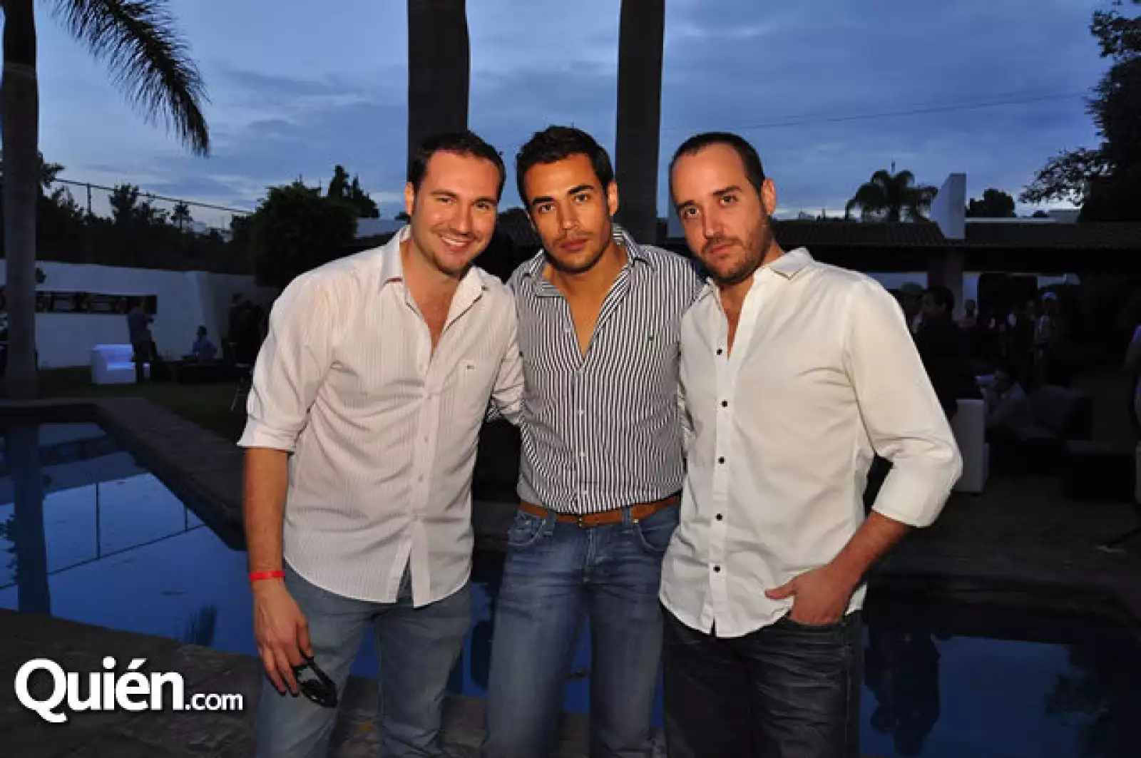 Cumple por tres Mojarro, Neto y Luis