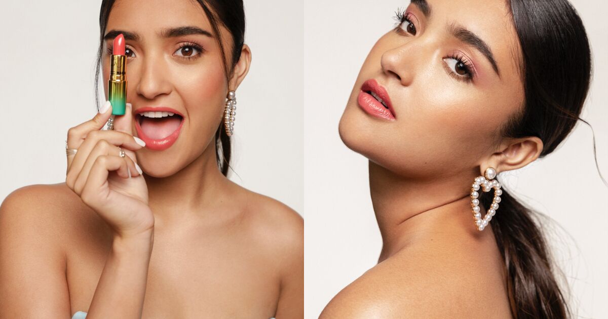 Xime Ponch y su lipstick en colaboración con M.A.C
