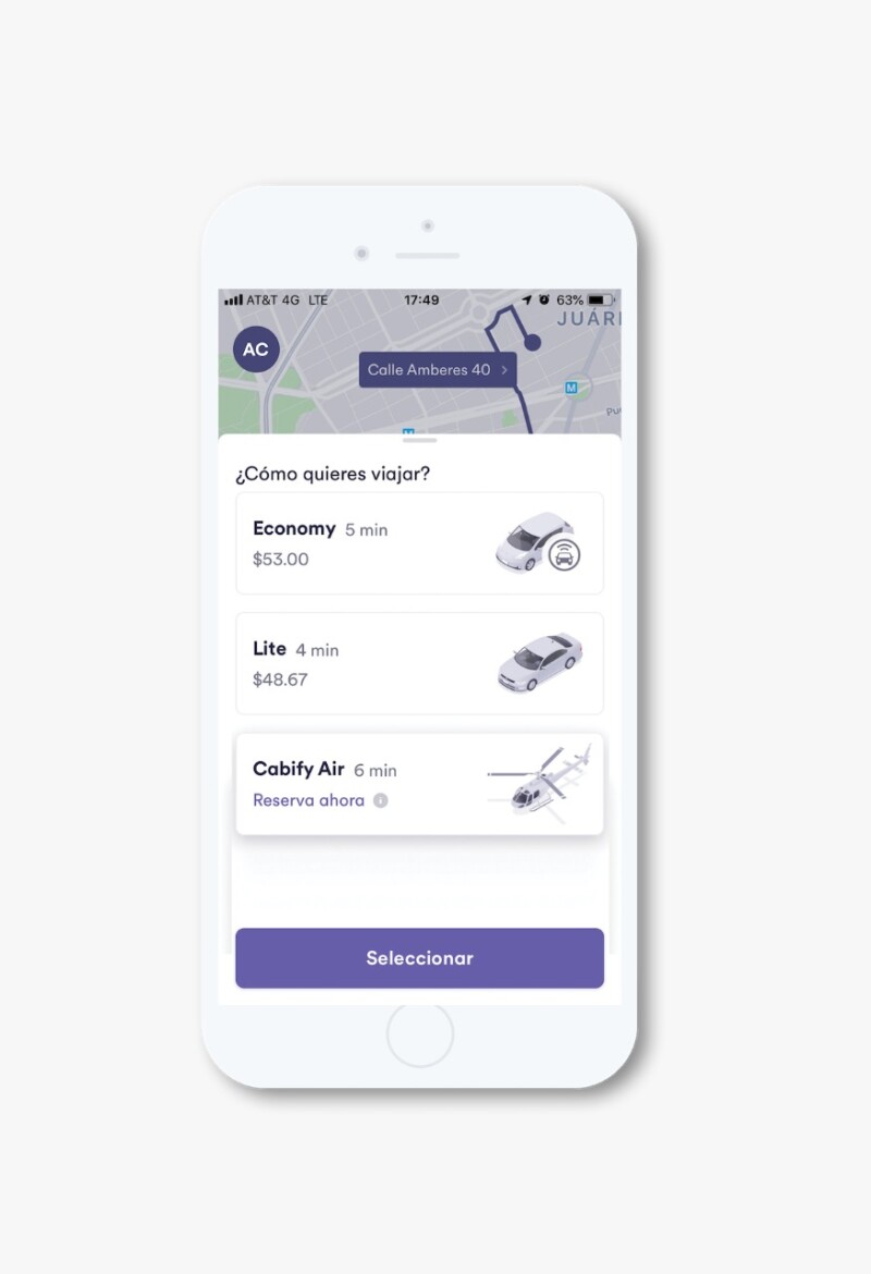 Cabify integra todas sus apps en una sola
