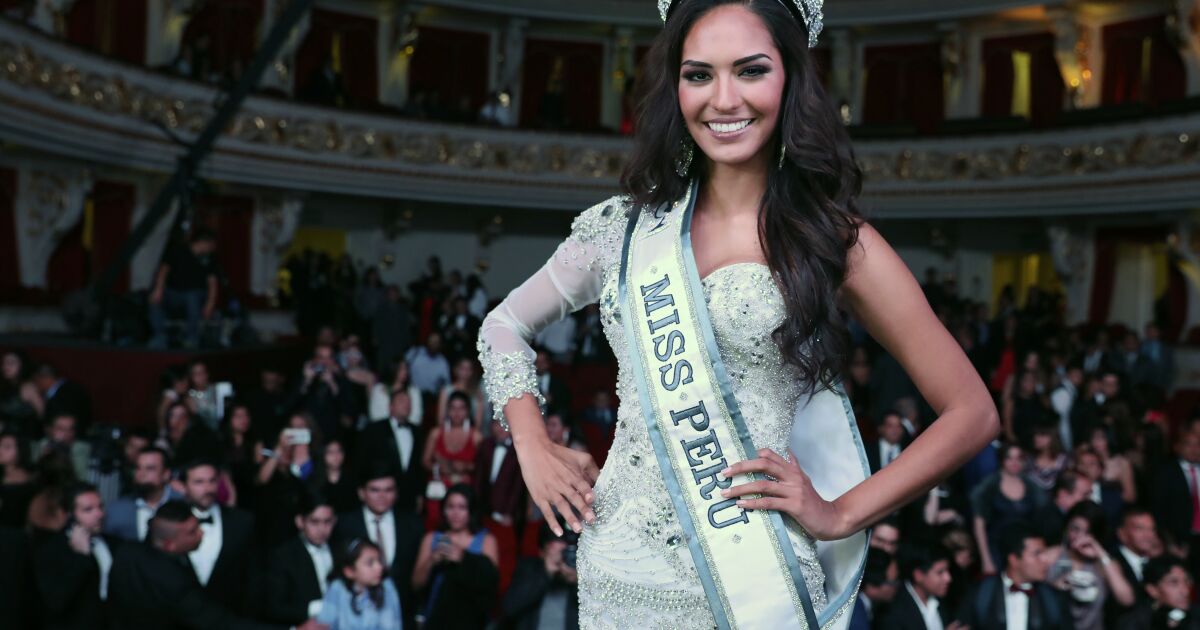 Concursantes de Miss Perú protestan por violencia de género