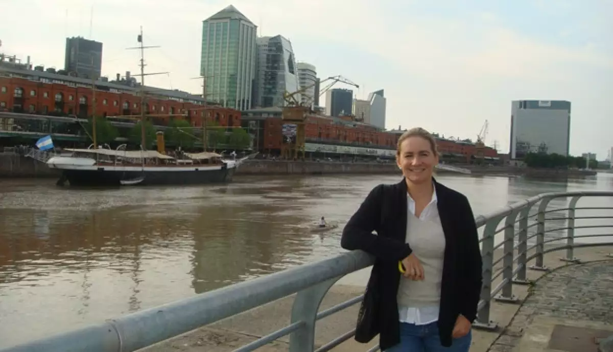 María Inés y Maggie Hegyi se divierten en Argentina