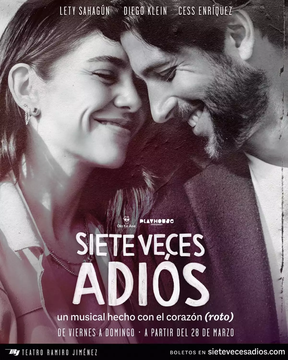 Lety Sahagún debuta como actriz en 'Siete veces adiós'