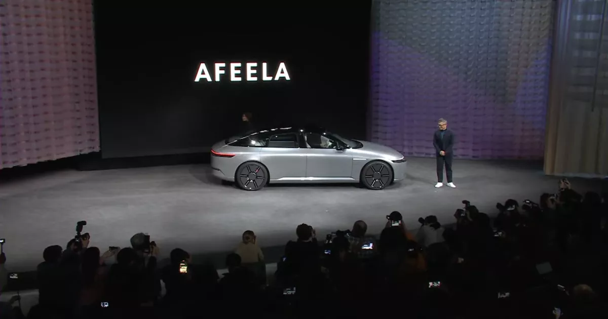 Sony competes with Tesla and announces a new electric brand