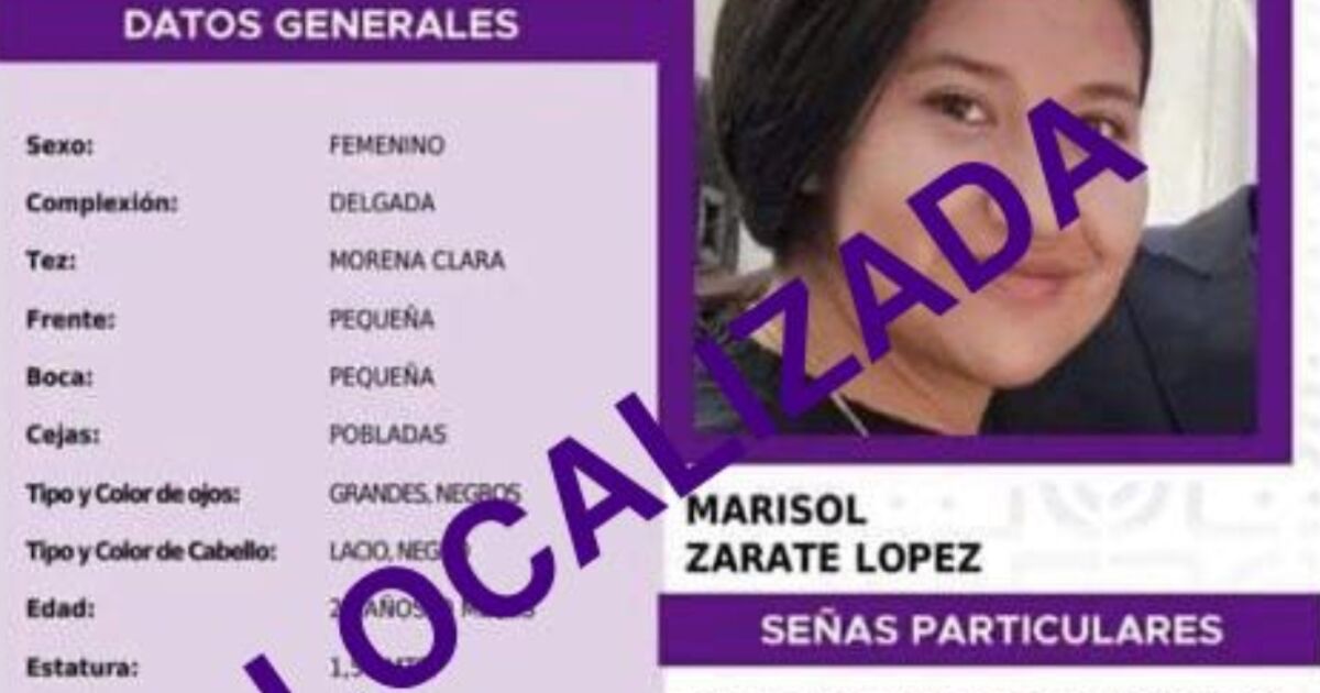 Marisol Zárate, estudiante de la UNAM, es localizada; se reportó ...