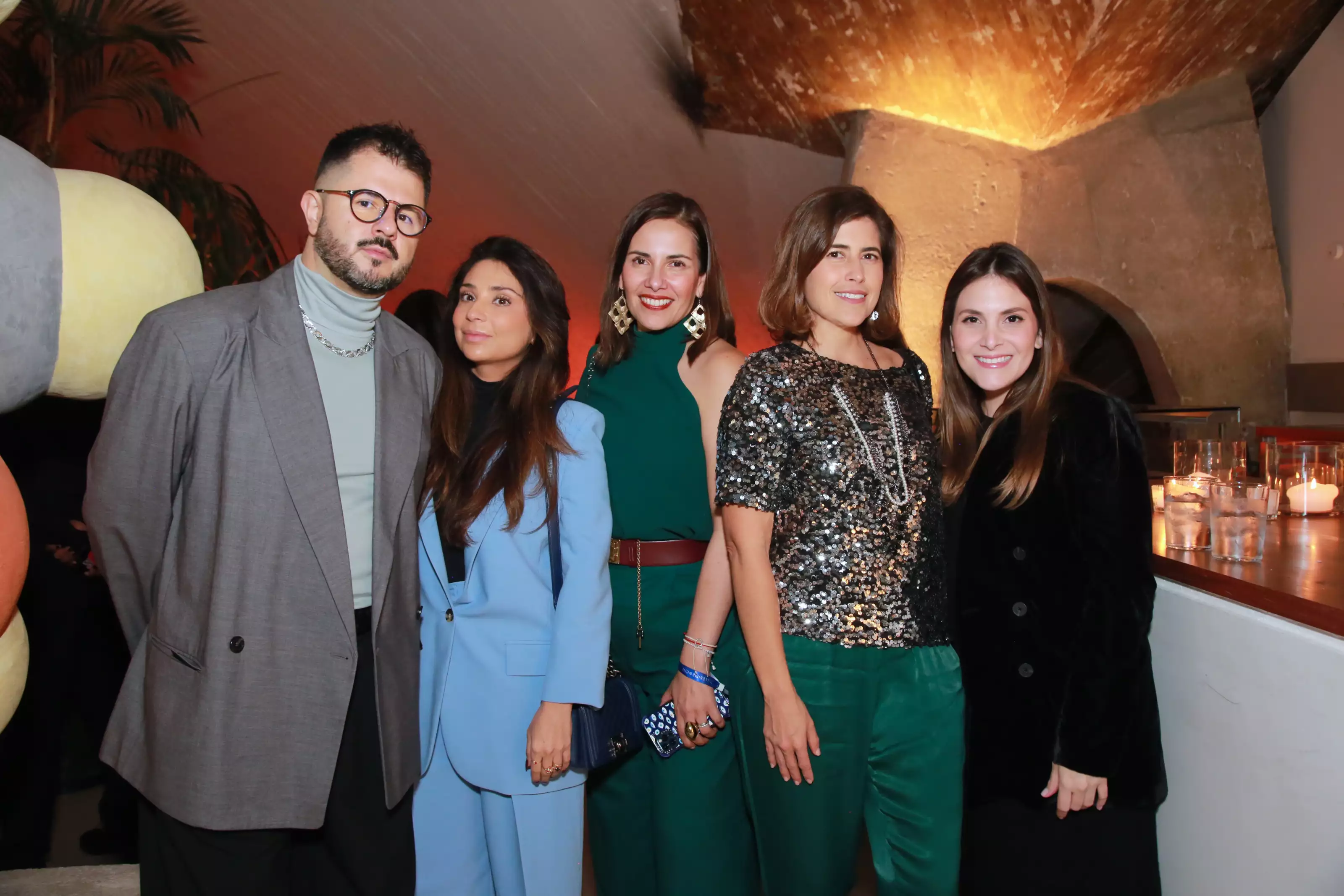 Mario García Torres y Mariangeles Reygadas en la cena de los 30 años de ...