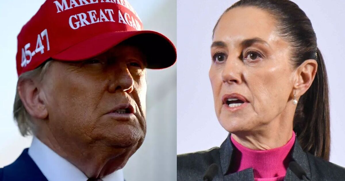 Trump: Sheinbaum aceptó frenar migración; México no cierra frontera ...
