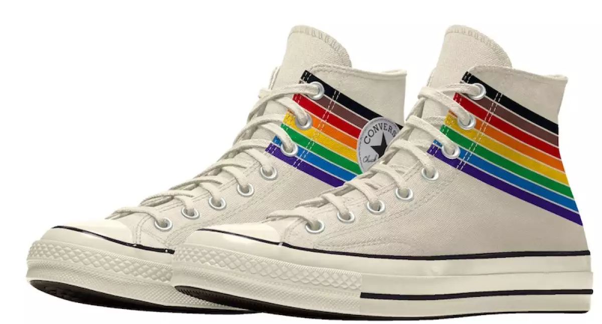 Con arcoíris incluyentes, unicornios y lentejuelas, Converse celebra el ...