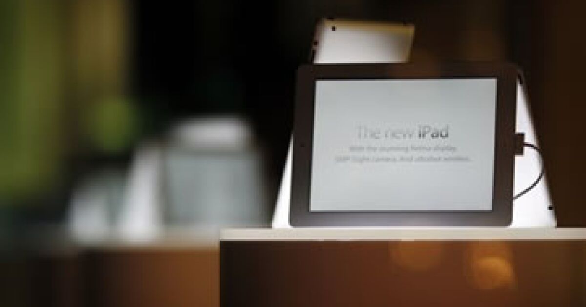 Sharp produce menos pantallas para iPad