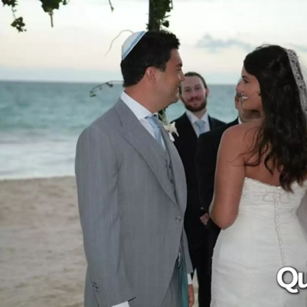 Alexa Damián y Ben Melkman se casaron en la Riviera Maya