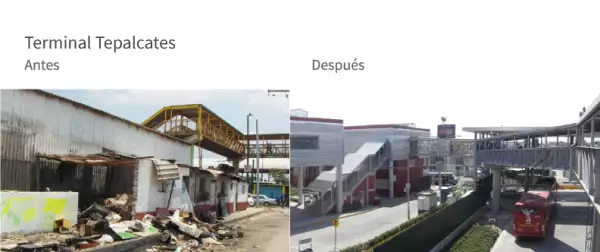 La historia del Metrobús en fotos