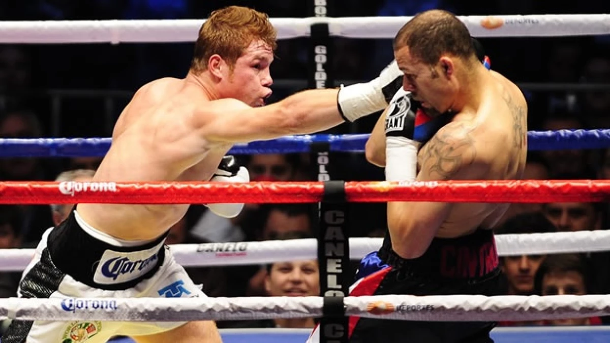 'El Canelo' Álvarez defiende su título con un nocaut contra Kermit Cintrón