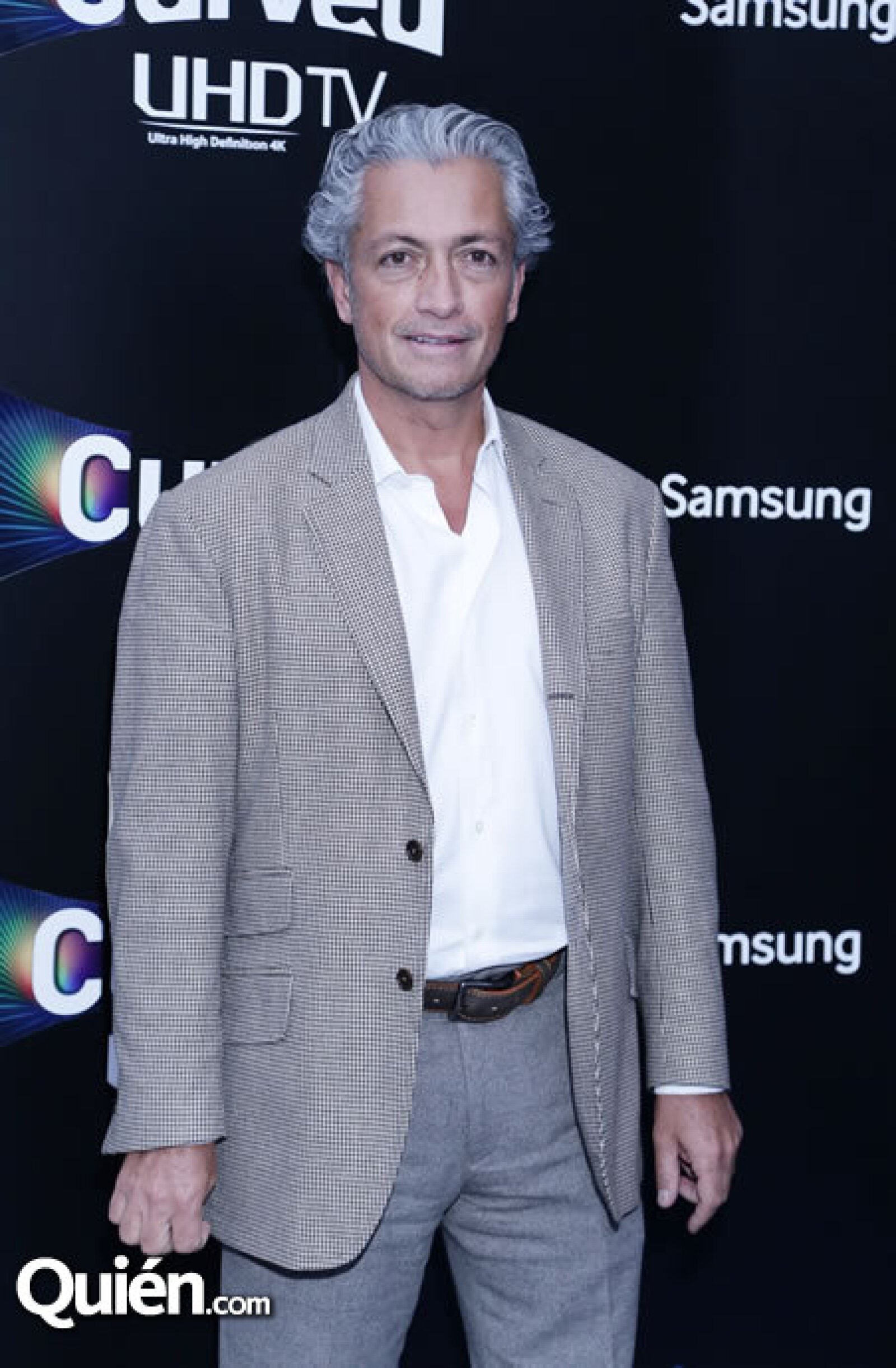 Miguel Torruco y Chantal Torres en la gala Samsung