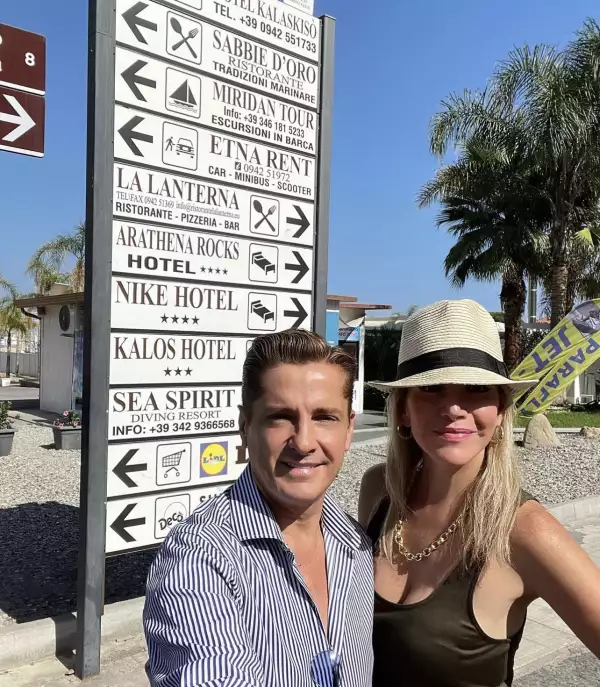 ¿Alistándose para la boda? Alejandro Basteri y su novia vacacionan en ...