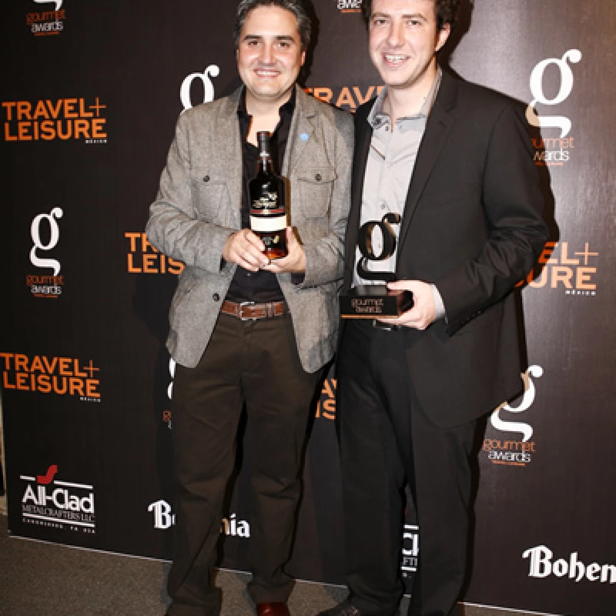 Mikel Alonso y Daniel Ovadia en los Gourmet Awards