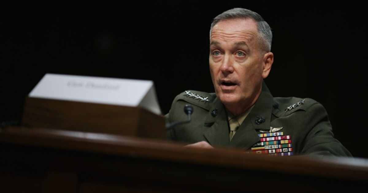 Rusia es "la mayor amenaza" para la seguridad de Estados Unidos: Dunford