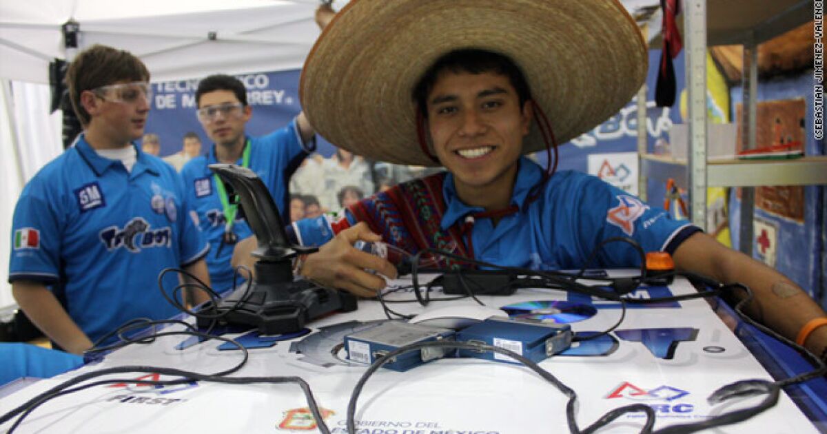 México brilla en el Mundial de futbol... de robots