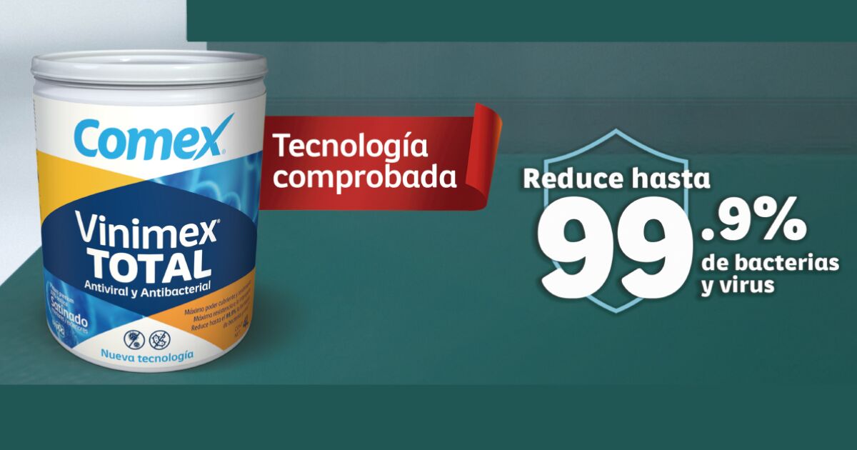 Vinimex® TOTAL Antiviral y Antibacterial reduce hasta en 99.9% ...